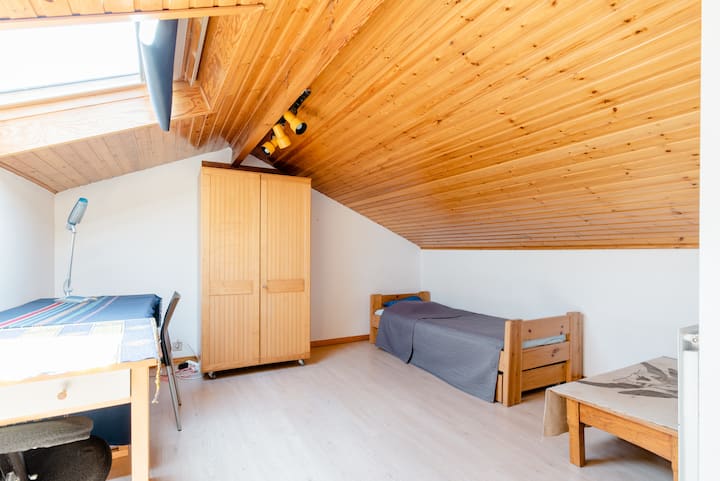 Nice, Sunny Private Room In House With Garden - Louvain