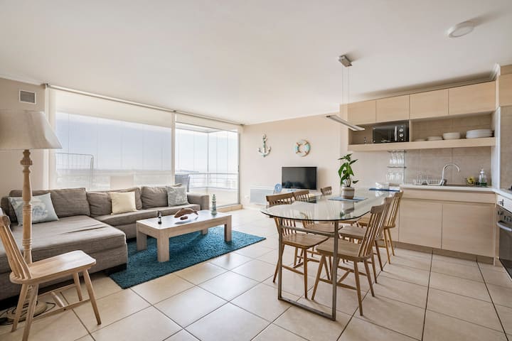 Dpto 6p Y 2 Est. Condominio Laguna Bahía - Algarrobo