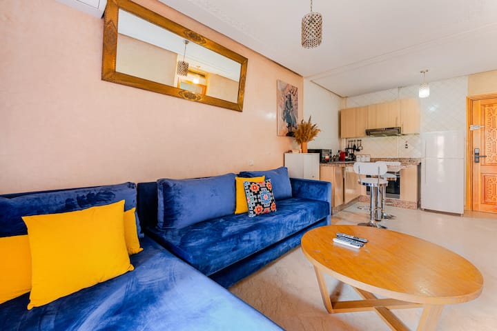 Appartement Avec Piscine Au Coeur De Gueliz - Marrakech