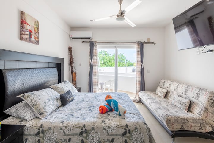 Charming Suite Near The Sea With Car For Rent - Cozumel