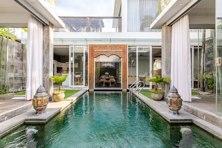 Stylish 3br Designer Pool Villa In Heart Seminyak - Australia