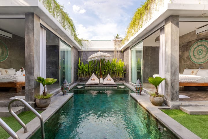 Dream Designer 3br Pool Villa In Heart Seminyak - Bali