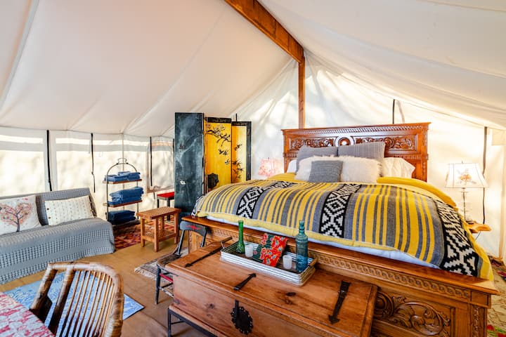 Majestic Tent Cabin At Venture - Pescadero, CA