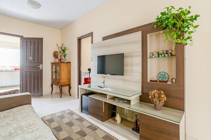 Casa Ampla No Novo Campeche Com A/c E Garagem - 플로리아노폴리스