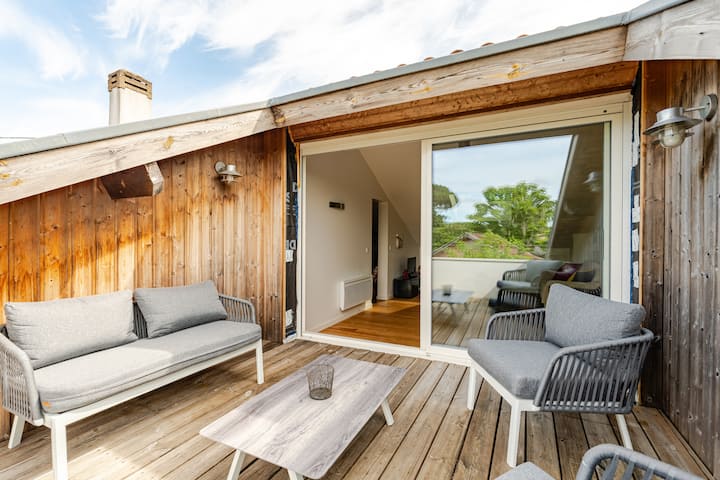 300 Mètres Du Bassin D' Arcachon , Maison Jardin - Lège-Cap-Ferret