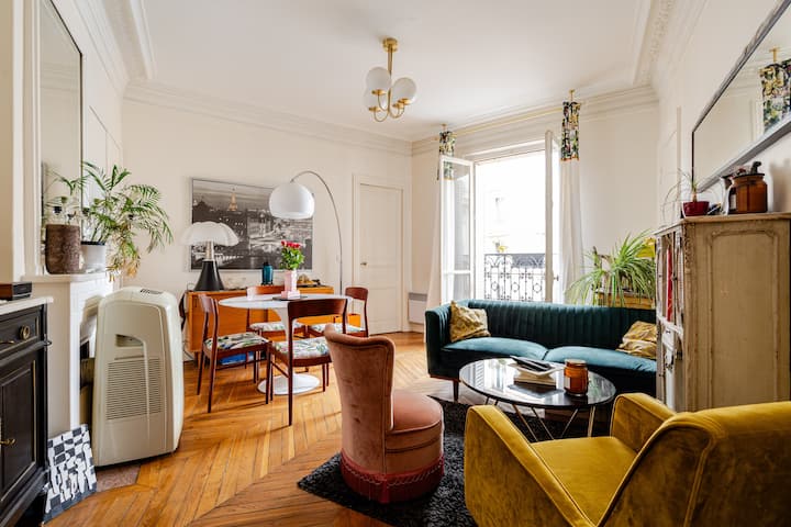 A Peacefull And Very Well Located Bedroom - Parigi