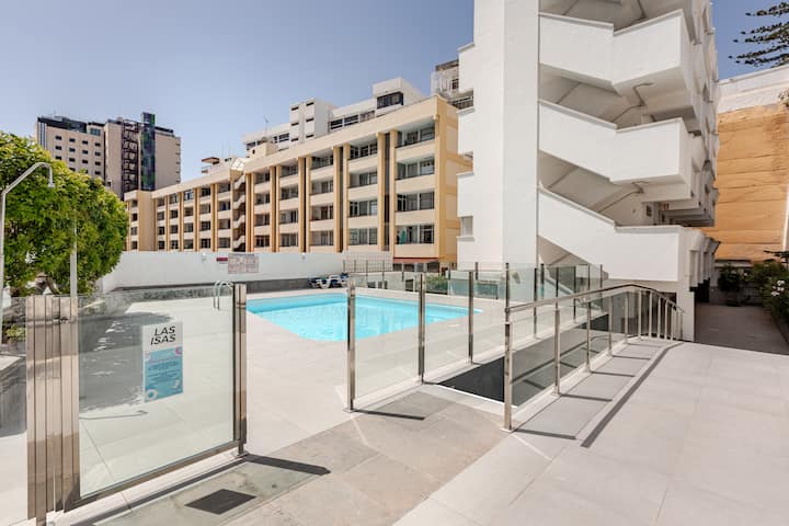 5min Beach/yumbo Apartment+wifi - Gran Canaria