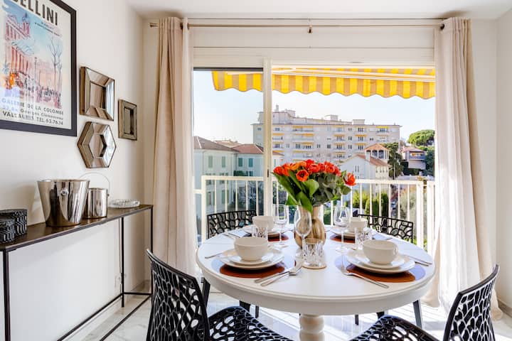 Appartement Haut De Gamme Avec Balcon Panoramique - Cannes