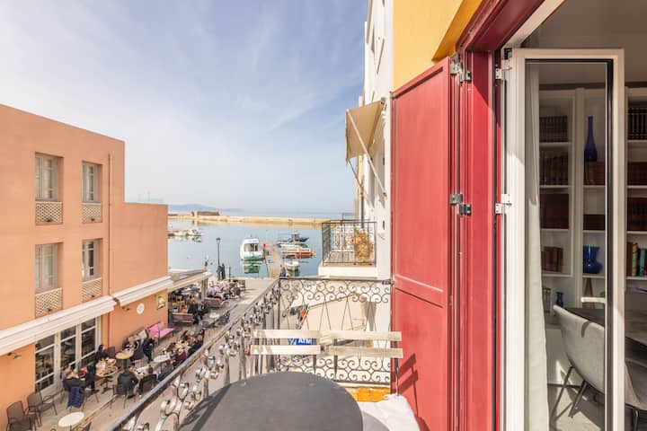 Casa Ithomi, 3 Debroom Maizonette At Old Harbour - Chania