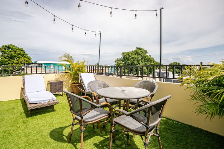Terrace Retreat Near Beach & Calle Loíza - Ac - San Juan