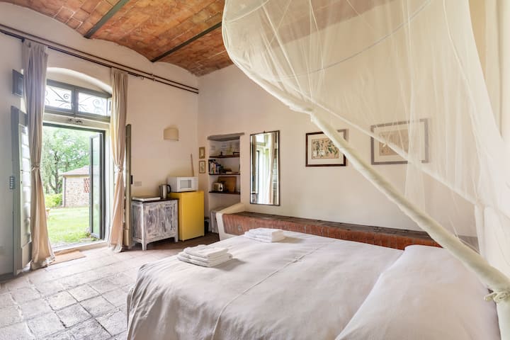 Campoquadro Di Panzano  "La Stalla" Stanza Privata - Radda in Chianti