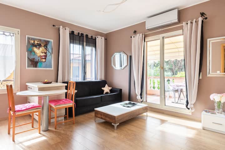 Cosy Sunny Apartement In Villa - Monaco