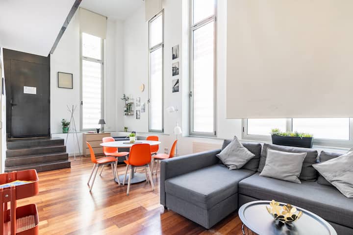 Trendy 21st Century Duplex Next To Paseo De Gracia - Barcelone