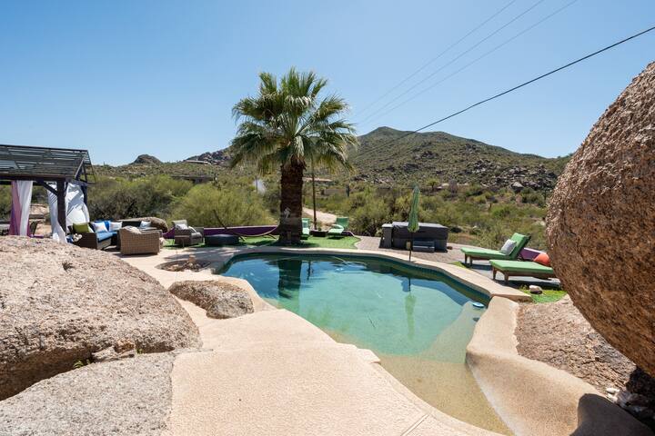 2/2~ Private Setting, Pool Views Private Boulders - Cave Creek