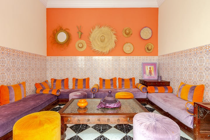 Jolie Maison/riad 6 Pers Dans Un Cadre Familial - Marrakech