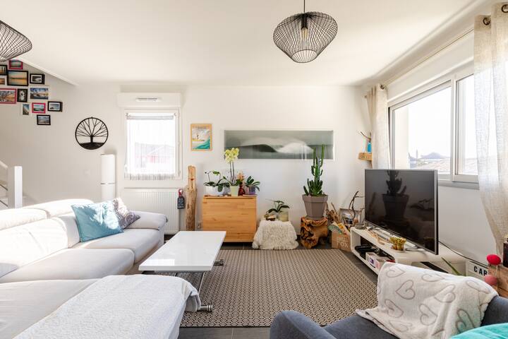 Charmant Duplex Avec Terrasse Proche Lac, Océan - Soustons