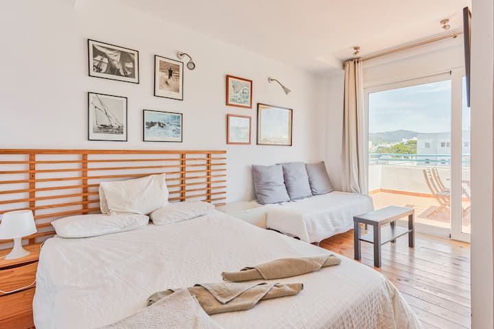 Small Studio - Wide Terrace With Nice Wiews. Wifi - Tarifa