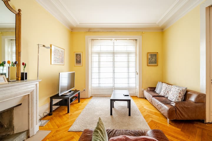 Large Classic Appartment In Central Geneva - Genève