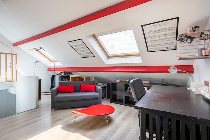 Quiet And Airy Private Room, 5 Mn To The Station - Île-de-France