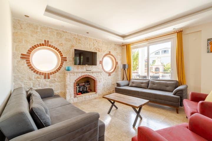 Private Heated Pool, Pool Table, Table Tennis, Bbq - Fethiye