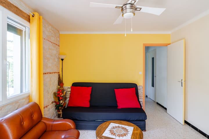 T3 65 M² Climatisé,terrasse,jardin,parking Privés - Céret