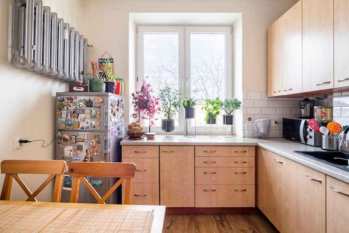 Sunny Room / Whole Flat (10min Walk To The Center) - Krakow