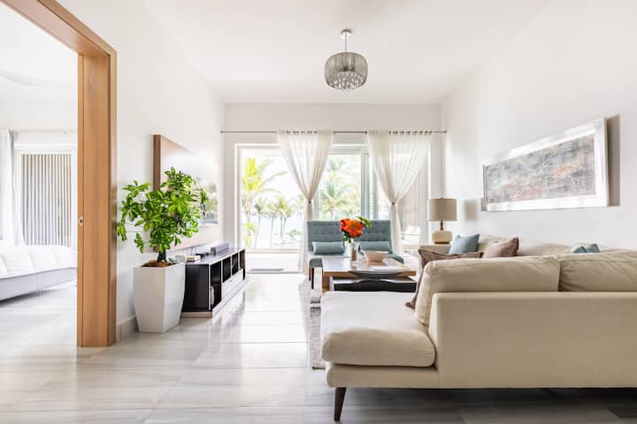 Modern 3br/4ba Beachfront Condo - Cabarete