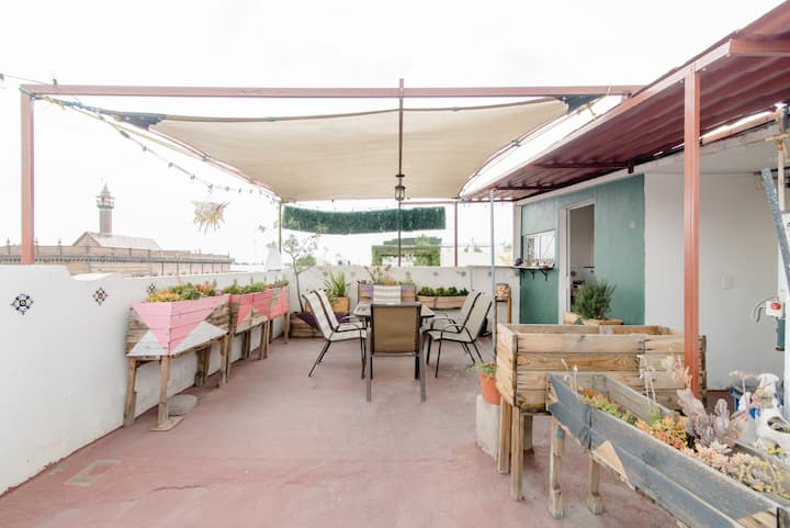 1.- Habitación Y Terraza Con Vista Panorámica - Puebla