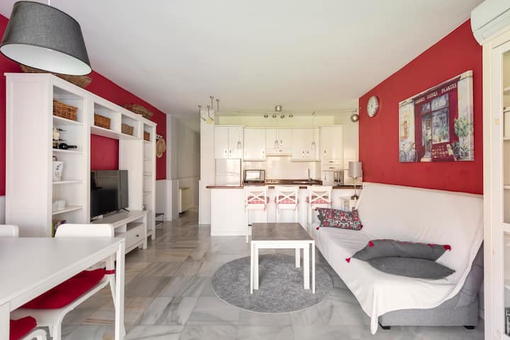 Lägenhet Vid Stranden, 25 M Fr Playazo Beach Nerja - Frigiliana
