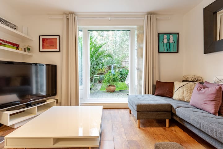 Charming 2-bed Garden Flat - Londres