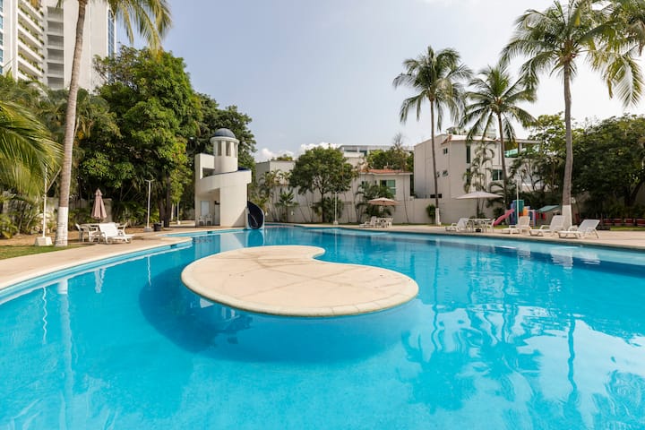 Suite En Acapulco Con Playa Y Vista Al Mar. - Acapulco