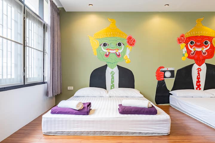 Private En-suite | 5 Min Walk To Khaosan - Bangkok