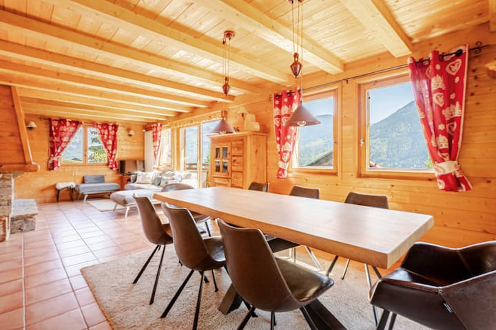 Chalet Familial Sur Les Hauteurs De Saint Gervais - Saint-Gervais-les-Bains