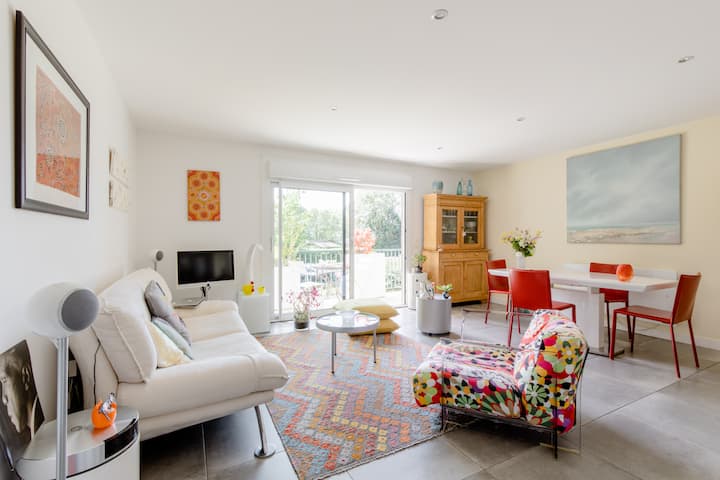 Charme, Verdure, Calme, Appartement Séduisant. - Ustaritz