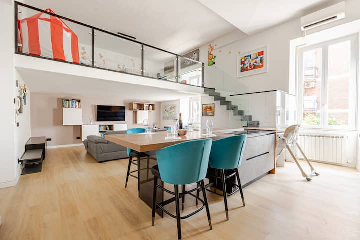 Luxuryfamily 3br-jacuzzi Suite-playroom-near Tram - Rome