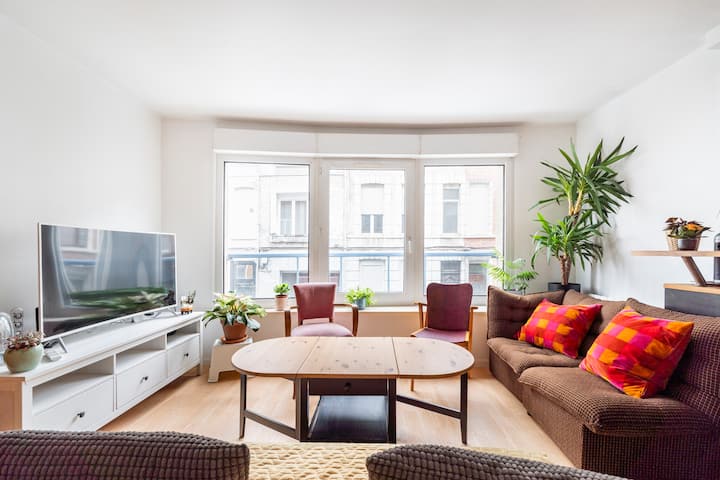 Confortable T3 Proche Centre Ville Lille + Parking - Lilla