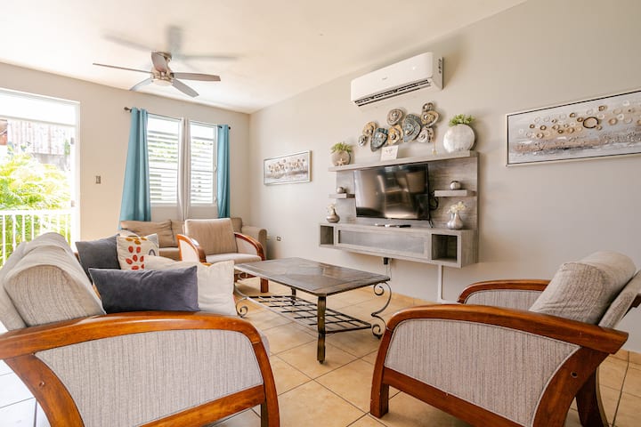 Seabreeze Beach Retreat 02 | 2bd Modern + Balcony - Aguadilla