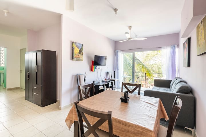 Luminoso Piso, Piscina + Parking Techado Seguro - Puerto Vallarta