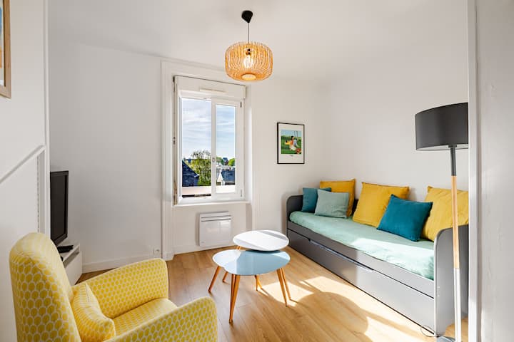 Dinard Centre :  Grand T2 En Duplex Très Lumineux - Dinard