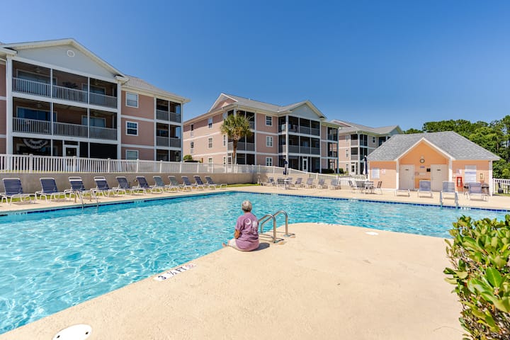 Colorful And Bright/quiet/private/relaxing Condo - Myrtle Beach, SC