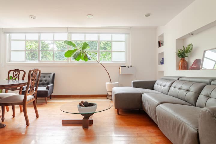 Roma. Wi-fi 200 Mb. 2ba, 2br. - Mexico City