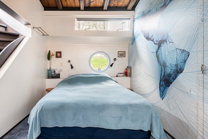 Private Studio On A Houseboat; With Windmill Views - Amsterdam