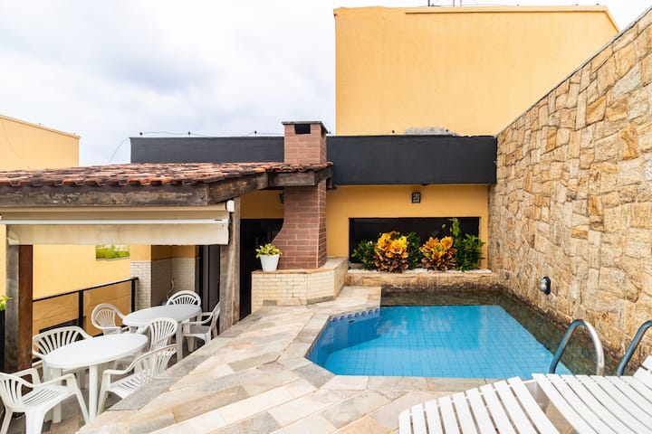 Apto. Duplex Vista Para O Mar E Piscina Privativa! - Guarujá