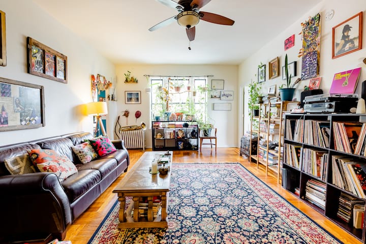Boho Room In Art & Plant Oasis! Steps To Si Ferry! - Staten Island