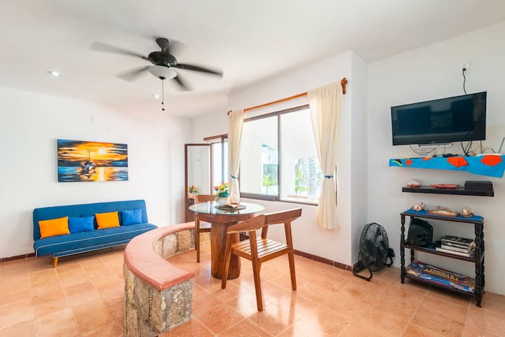 Telchac Cozy Beach Front View House. - Telchac Puerto