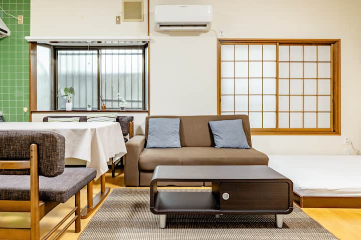 Art House 3つ寝室 日本風一軒屋(温泉・公園 - Kawaguchi