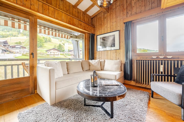 Appartement Familial Au Pied De La Télécabine - Megève