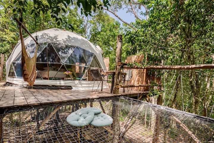 Canopy Jungle Treehouse 2 Min Walk From Cenote - Riviera Maya