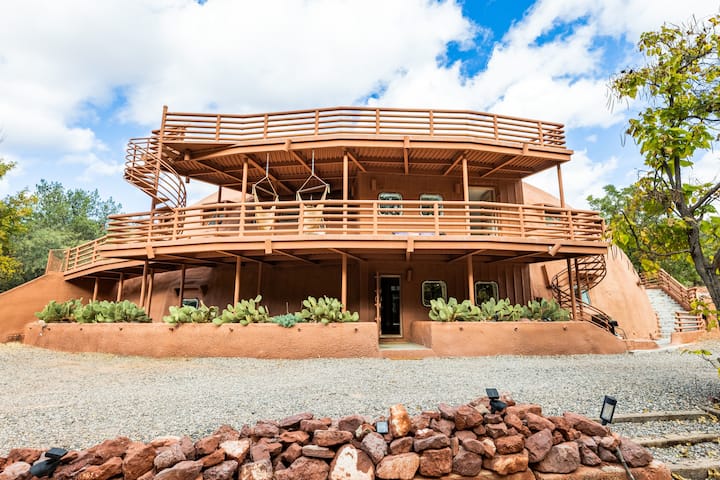 Uzu Dome -The Largest Dome Home In The World - Sedona, AZ