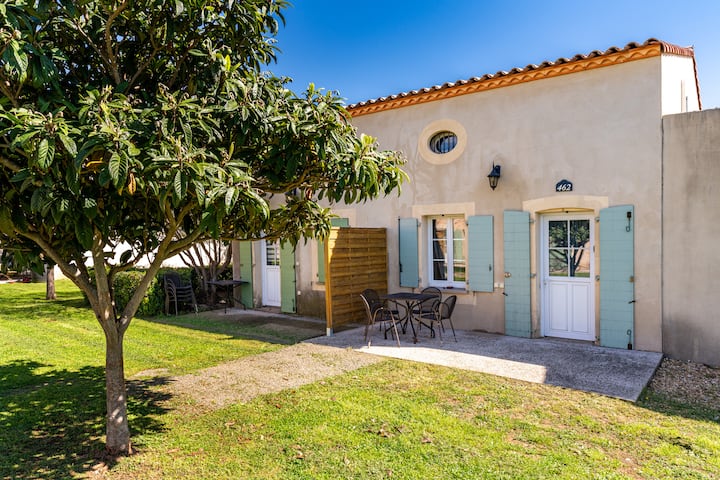 Petite Villa En Petite Camargue 35m2  Wifi Piscine - Lunel